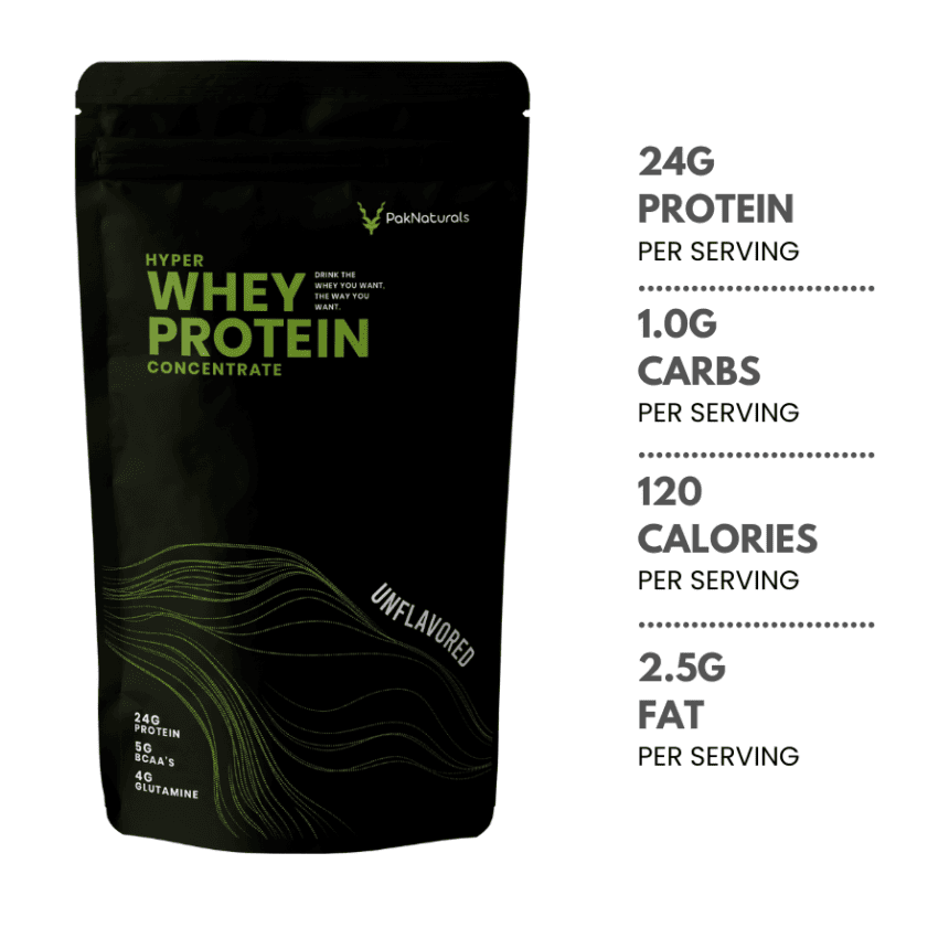 Hyper Whey Protein Concentrate - PakNaturals